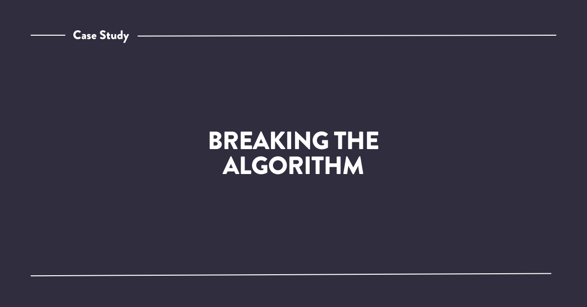 Breaking the Algorithm: How We Helped a Retailer Win with Content & TikTok
